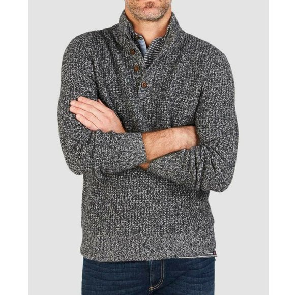 Faherty | Sweaters | Faherty Brand Cashmere Wool Waffle 4 Button ...